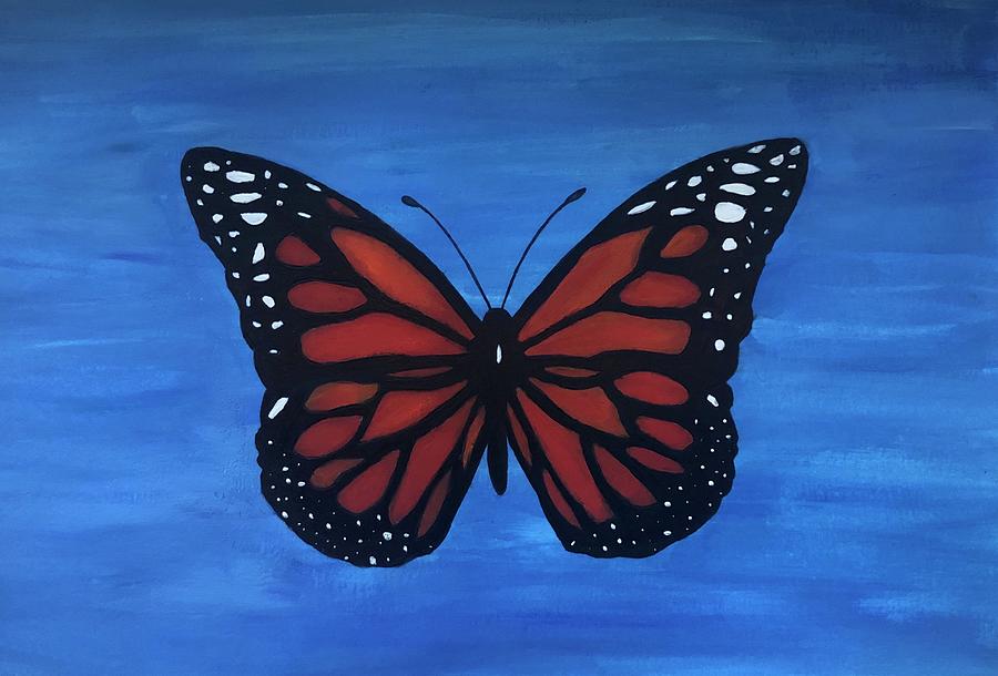 Monarch Painting by Devika Kumar - Fine Art America