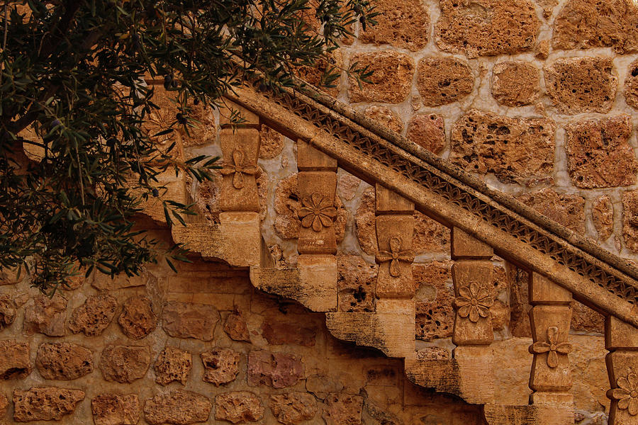 Monastery Staircase Digital Art by Charles Everhardt - Fine Art America