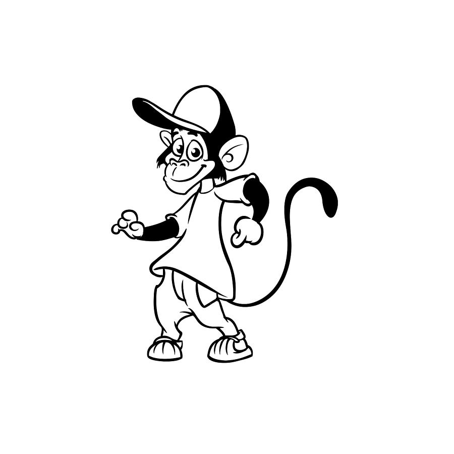 Monkey Tapestry - Textile by Reena Poddar - Fine Art America