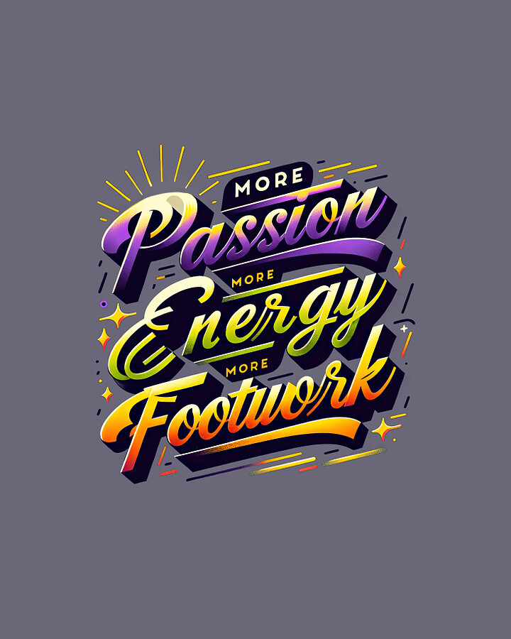 More Passion More Energy More Footwork Tiktok Reference Digital Art by Sibainu - Fine Art America