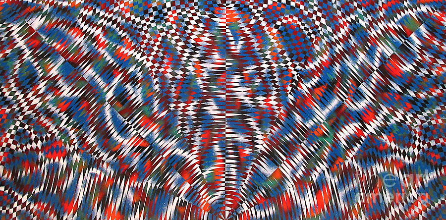 Morse Code Painting by Andreas Gerber - Fine Art America
