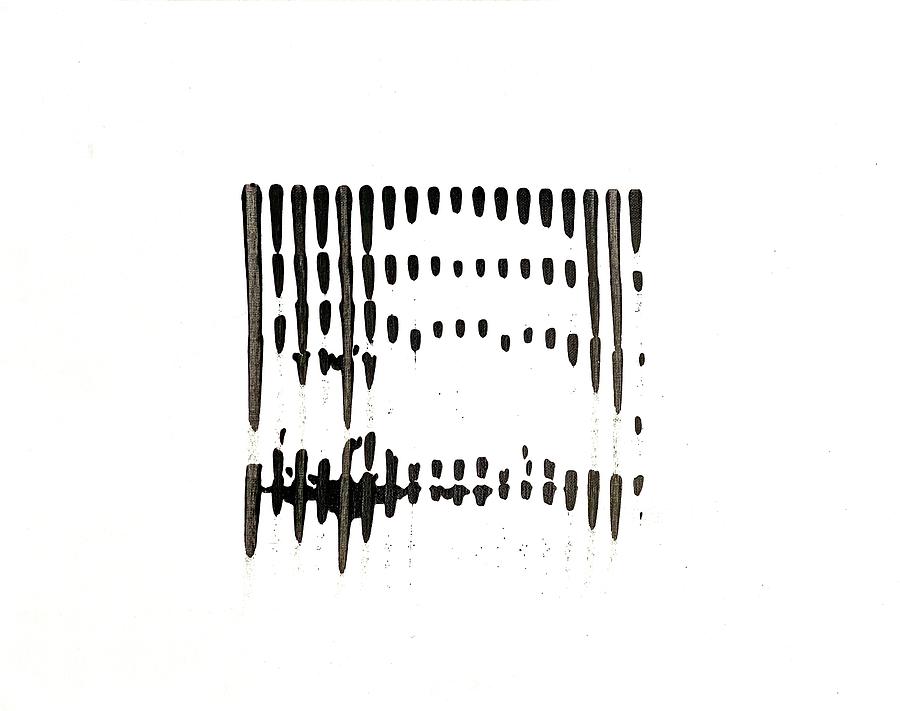 Morse Code Painting by Steve Shatkin - Fine Art America