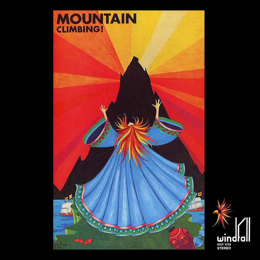 Mountain Climbing Poster Painting by Lee Jasmine | Fine Art America