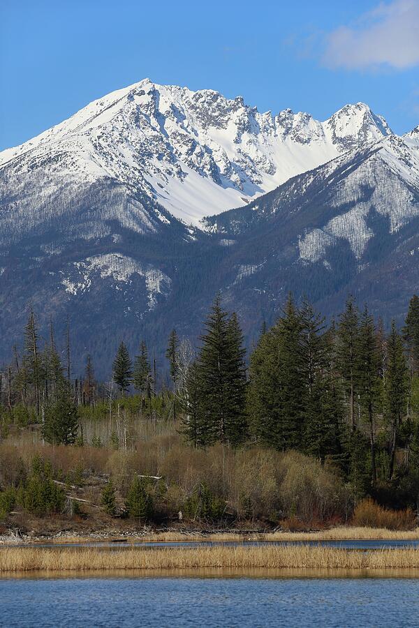 Mountain Lakeside Tranquility Photograph by Ian McAdie - Fine Art America
