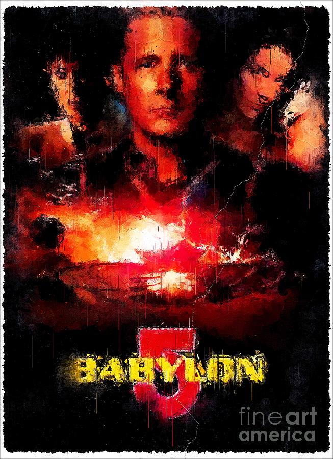Movie Babylon 5 Thirdspace Digital Art by Tanya Prosacco - Fine Art America