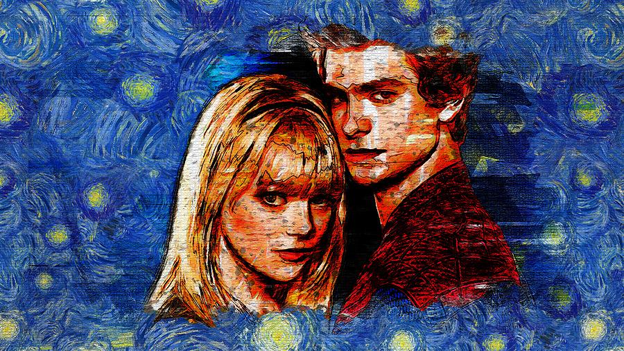 Movie The Amazing Spiderman Spiderman Gwen Stacy Andrew Garfield Peter ...