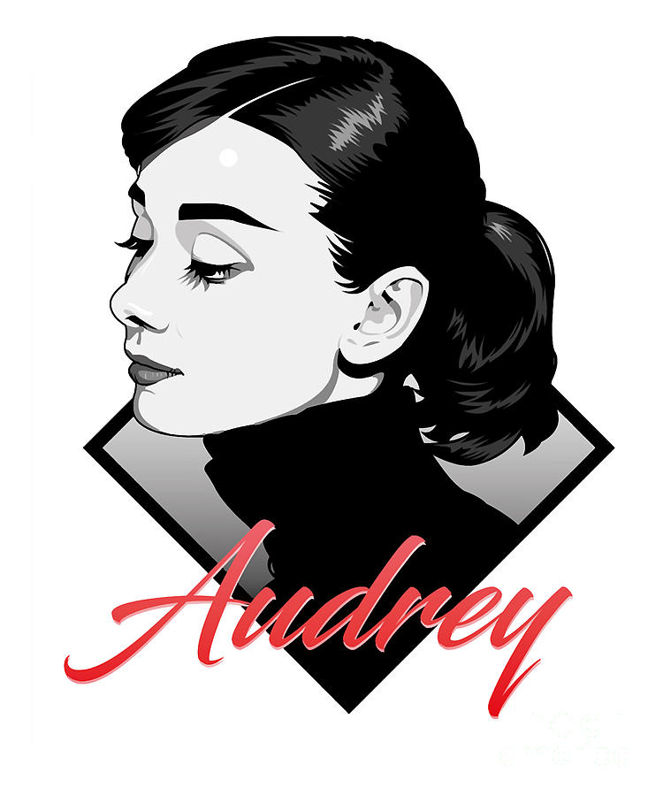 Movies Hollywood Audrey Movie Hepburn Best Women Drawing by Artwork ...