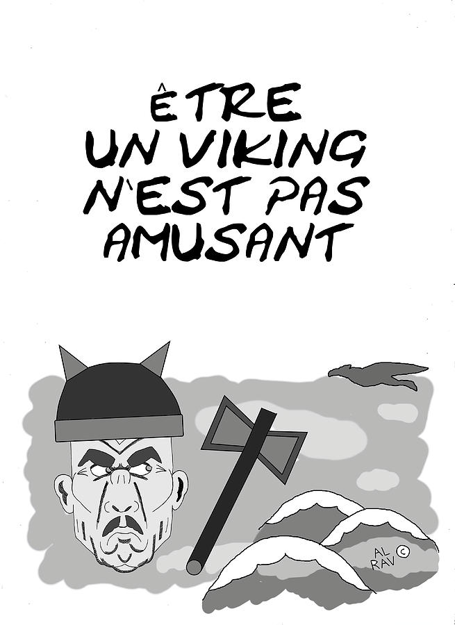 Mr Frustrated Mustached tre un viking nest pas Painting by Selina ... Mr Frustrated Mustached tre un viking nest pas Painting by Selina ...
