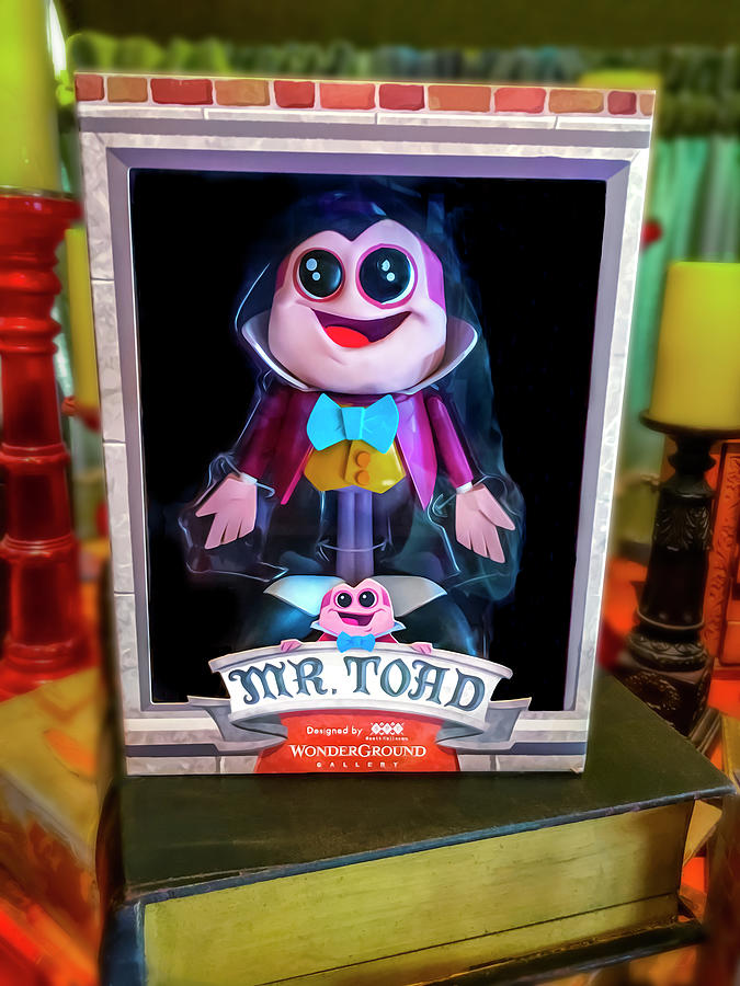 MR TOAD at Disney World Photograph by Carlos Diaz - Fine Art America