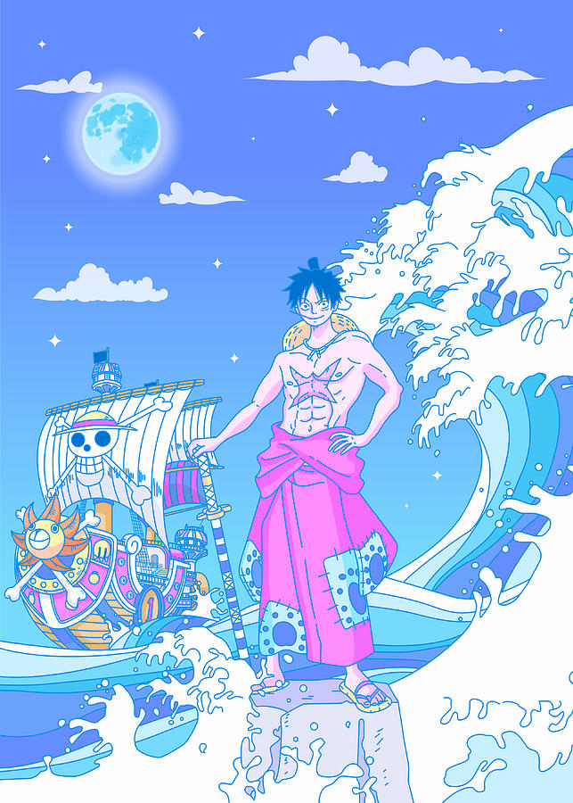 Mugiwara No Luffy Digital Art By Vng Nc Fine Art America