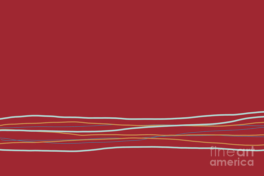 Multi Colored Scribble Line Design Bottom V2 2021 Color of the Year ...