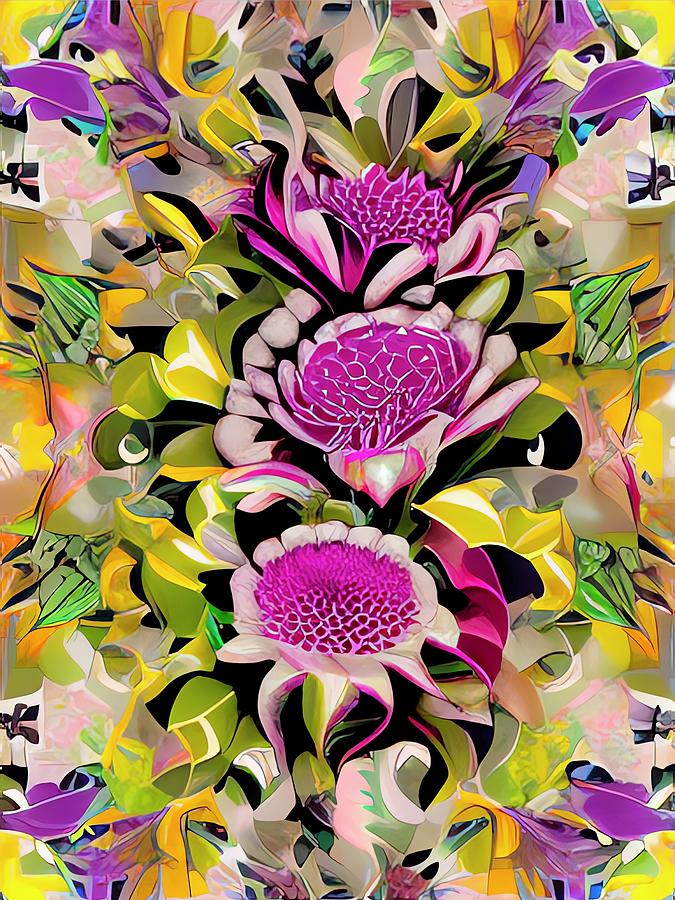 Sequential Mums Digital Art by Fred Moore - Fine Art America