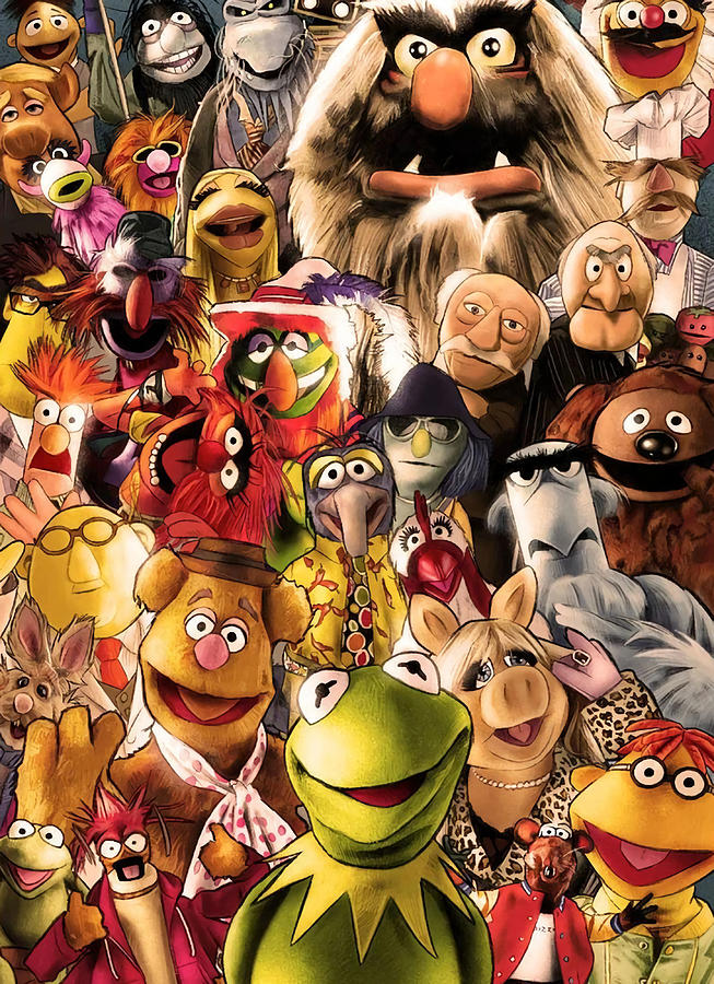 Muppetx27s Family Poster Poster gift Painting by Alex Mohammed | Pixels