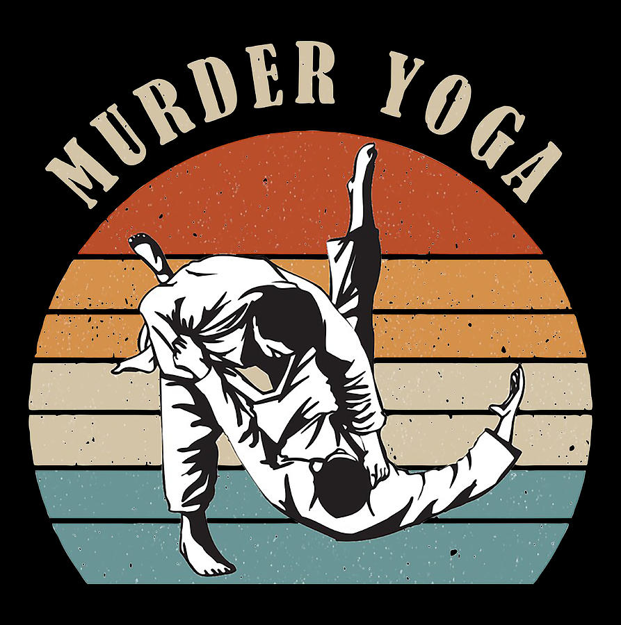 Murder Yoga Digital Art By Mina Sabrina