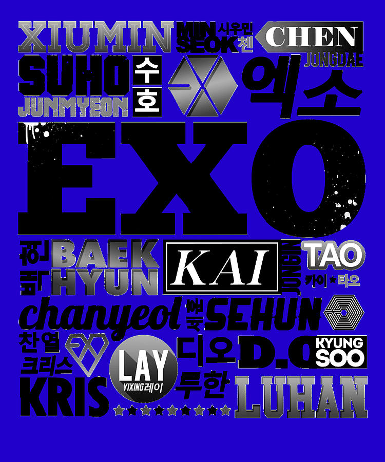 Music Vintage Retro Exo Font Collage Gifts For Music Fans Digital Art by Charynn Shop - Fine Art ...