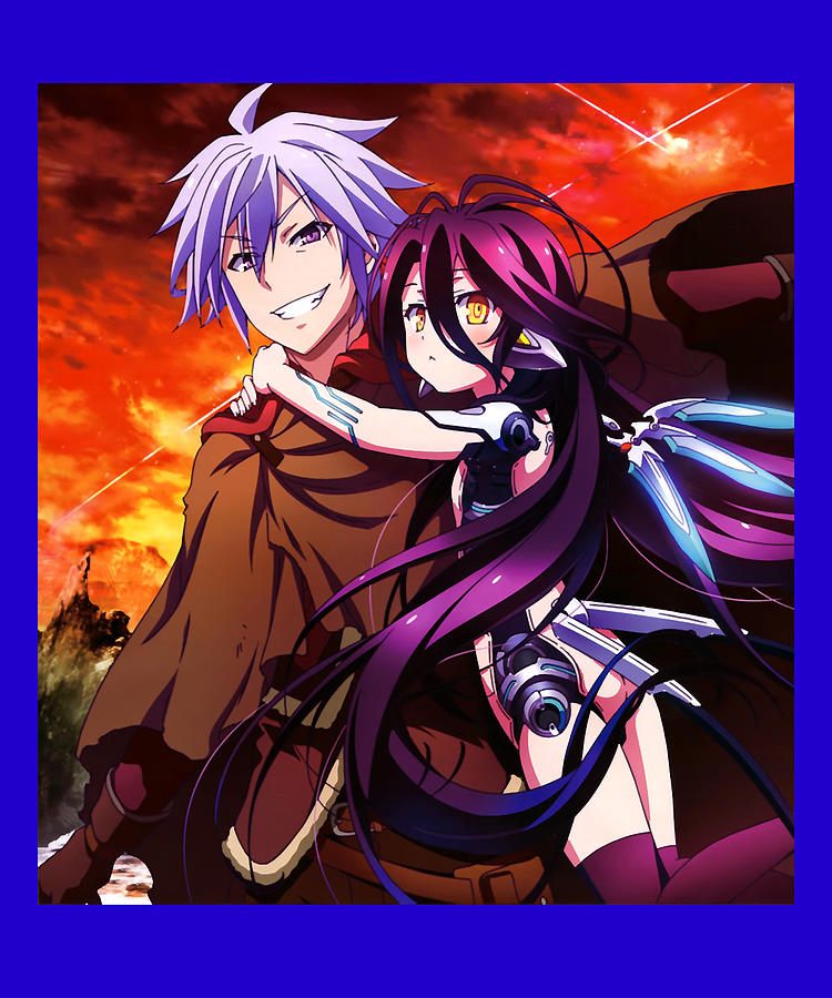 Music Vintage Retro No Game No Life Zero Schwi and Riku Digital Art by Lotus Leafal - Fine Art ...