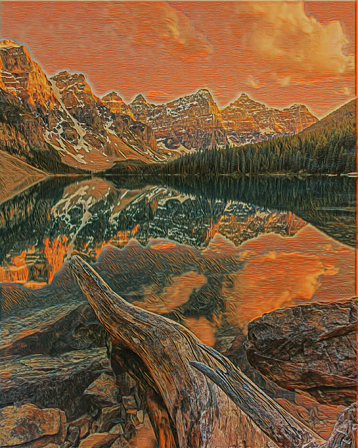 Musing Digital Art by Ethan McMahon