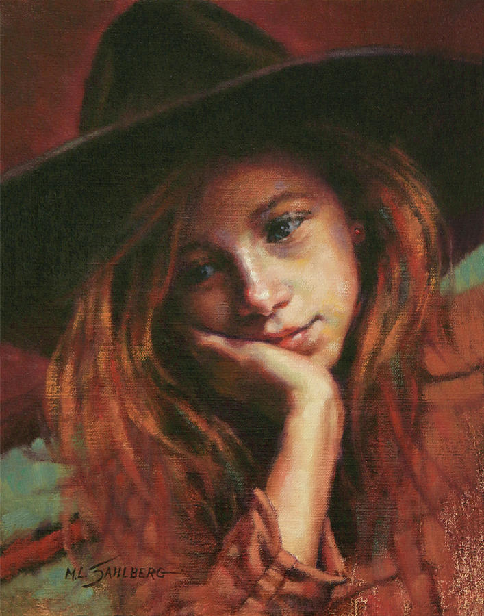 Musing Painting by Myron Sahlberg - Fine Art America