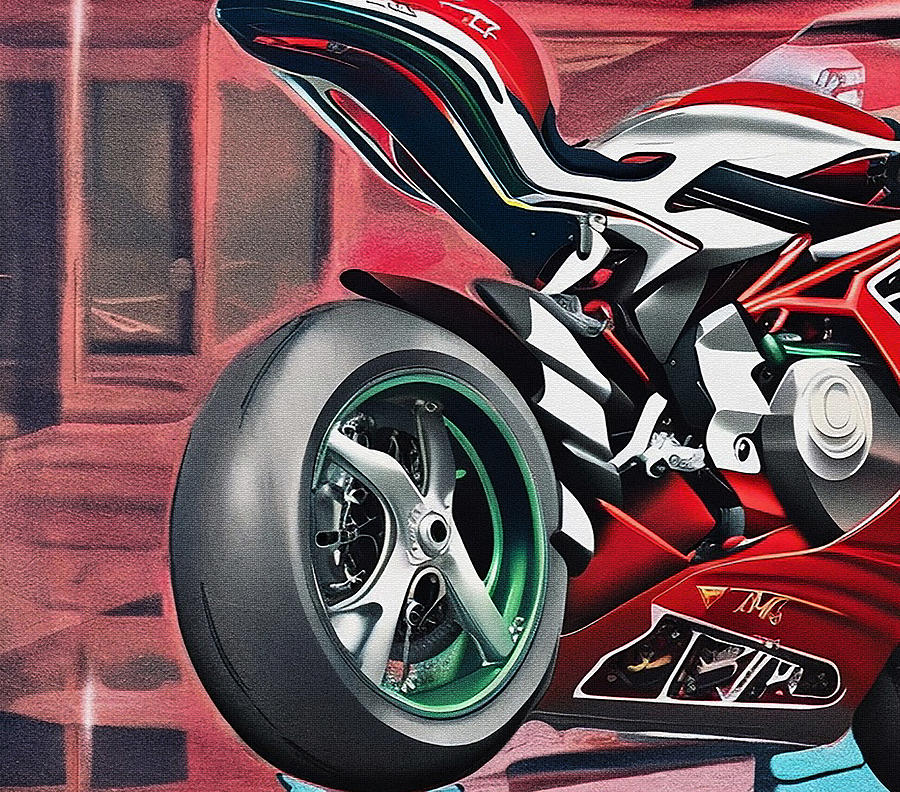 Mv Agusta F4 Rr 2016 Sport Motorcycle New Motorcycles Pop Art Midcentury Modern 1 Digital Art by ...