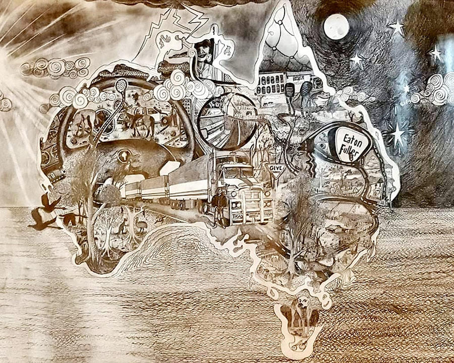 My journey in a kenworth oad train Drawing by Debra Brooke - Fine Art ... My journey in a kenworth oad train Drawing by Debra Brooke - Fine Art ...