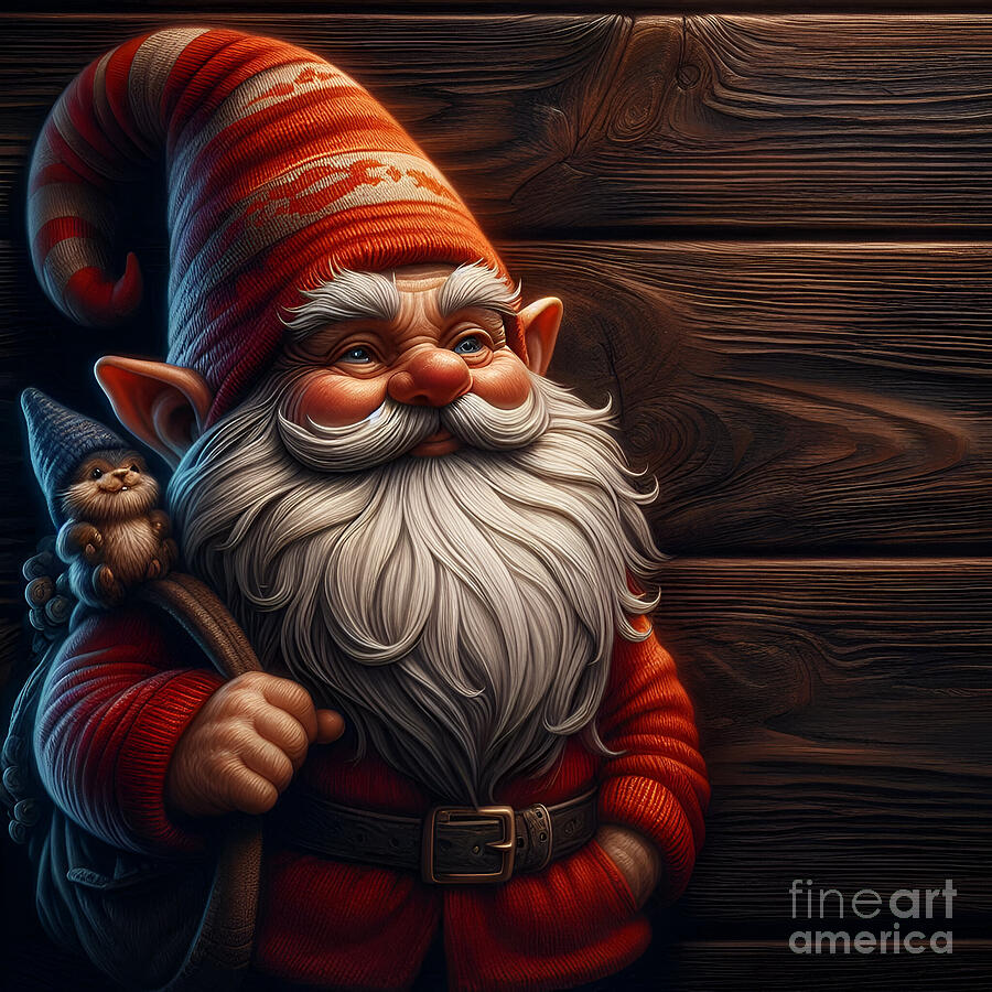 Myth of Gnomes 18 Digital Art by Mia Wikstrom - Fine Art America
