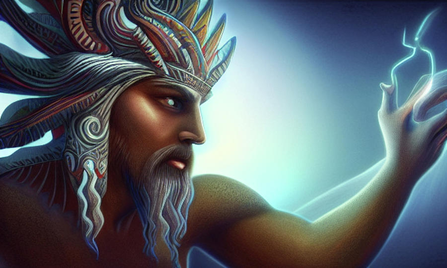 Mythical Man Digital Art by Norma Laurie - Fine Art America