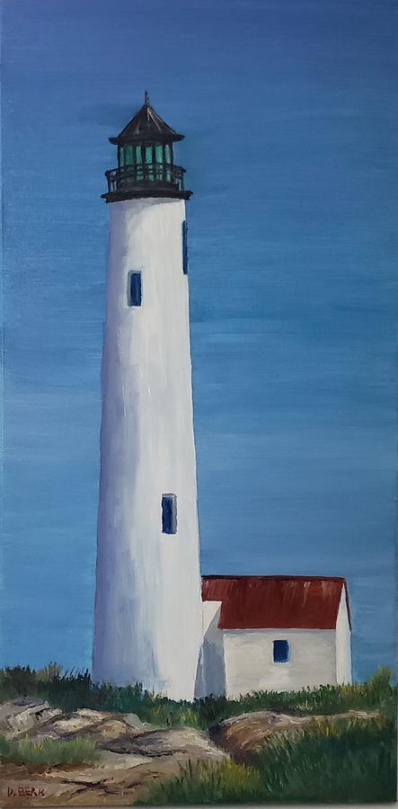 Nantucket Light, Great Point Lighthouse Painting by David Berk - Fine ...