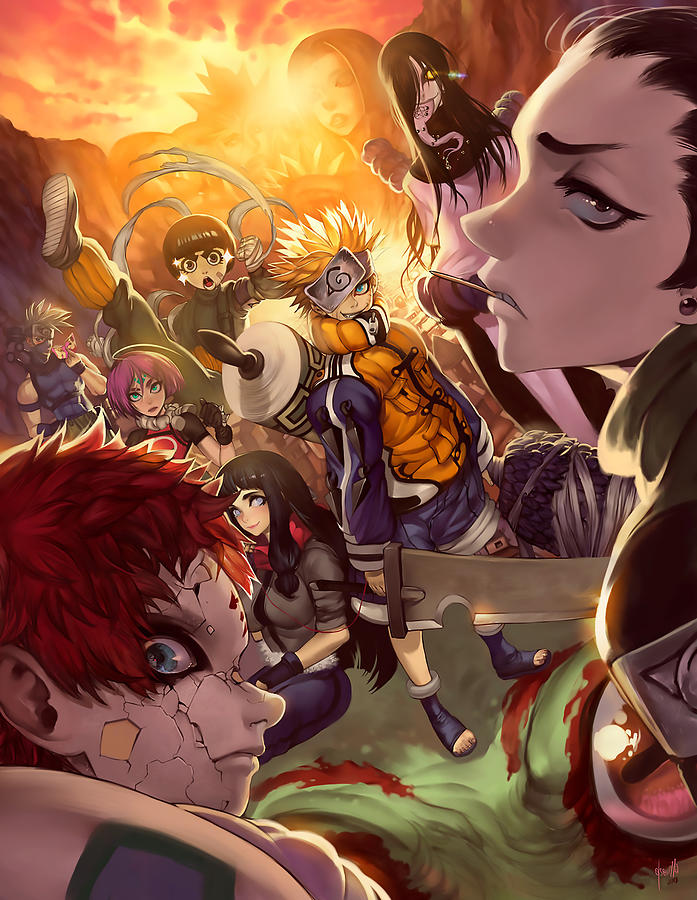 Naruto #21 Digital Art by Lac Lac - Fine Art America