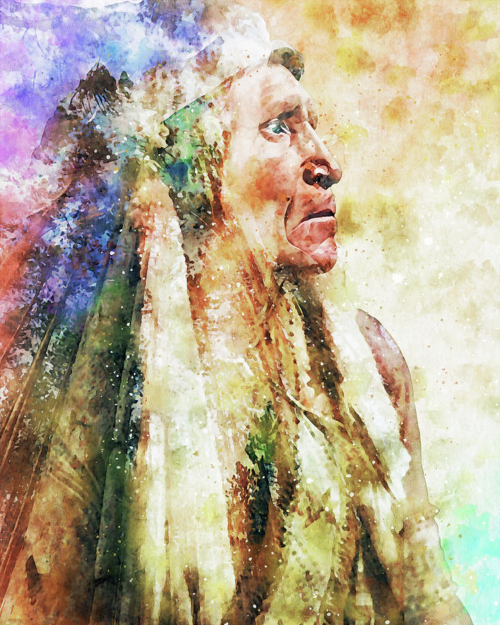 Native Father Painting by Dan Sproul - Pixels