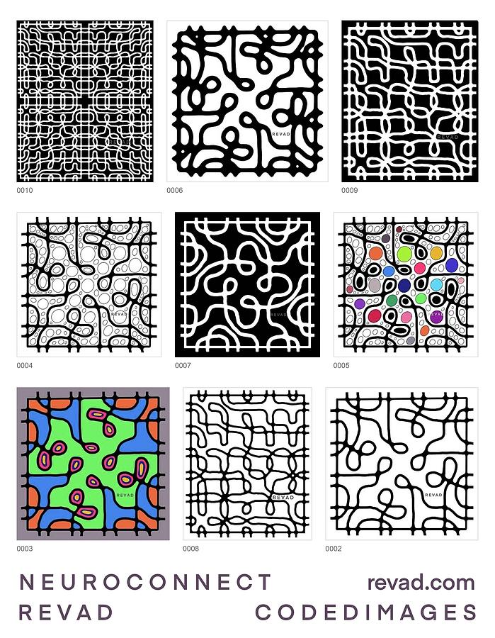 Neuroconnect Drawing by Revad Coded Images - Pixels