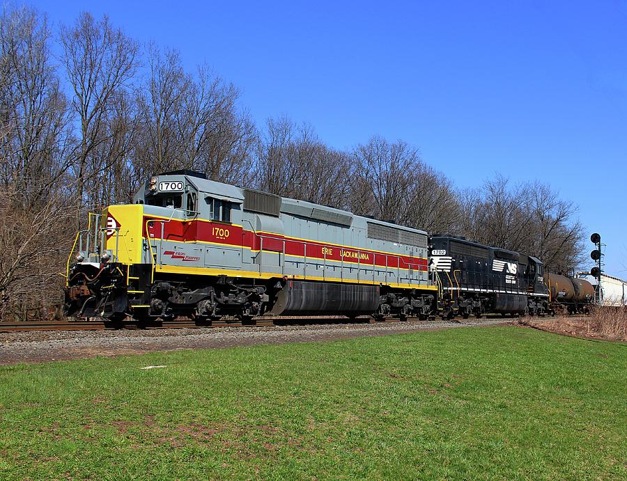 New Jersey Erie Lackawanna Heritage Photograph by Alexander Koehler - Pixels