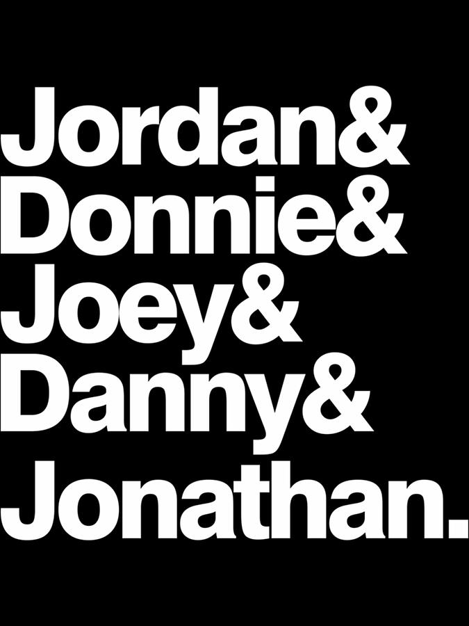 New Kids on the Block Group Members Digital Art by Lawrence Perkins ...