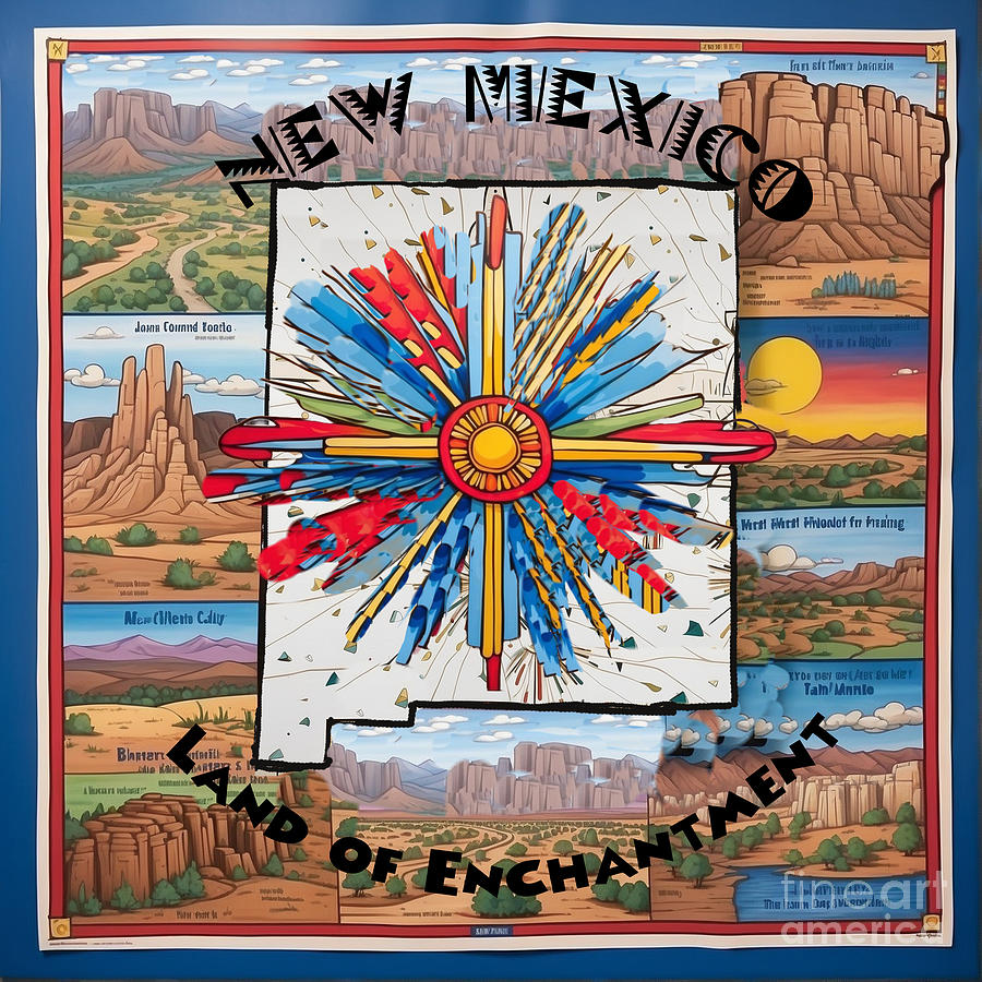 New Mexico Digital Art by John Gebhardt - Fine Art America