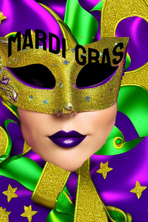 New Orleans Mardi Gras Digital Art by Norma Laurie - Pixels