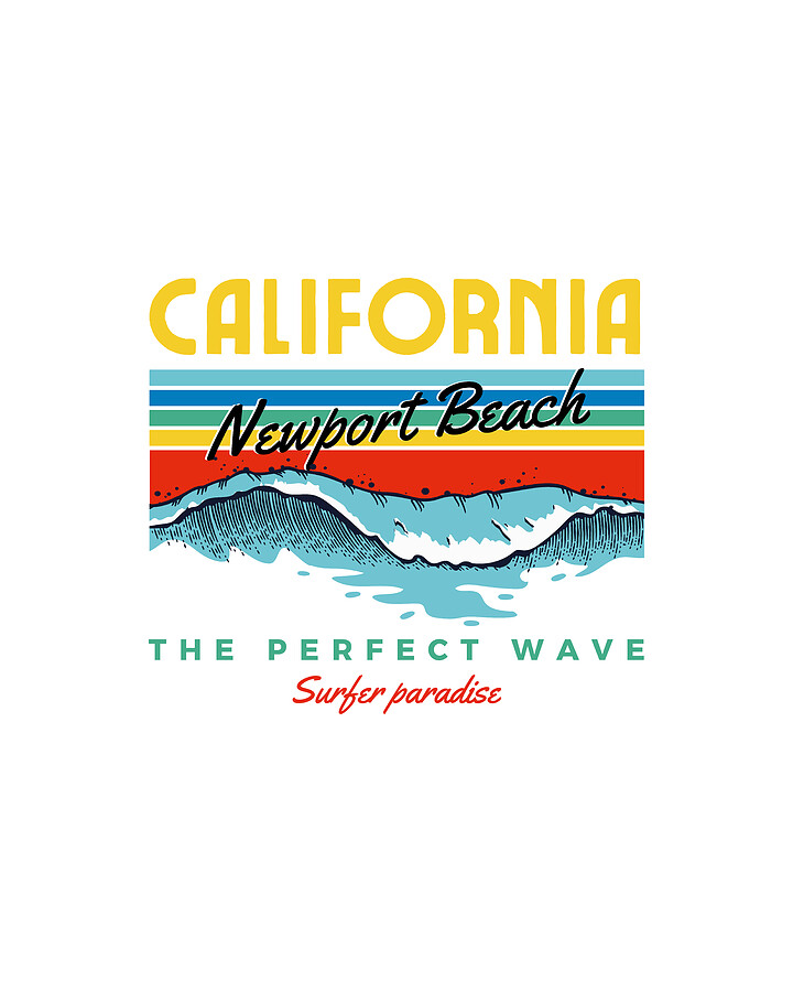 Newport Beach Digital Art by Sunset - Fine Art America