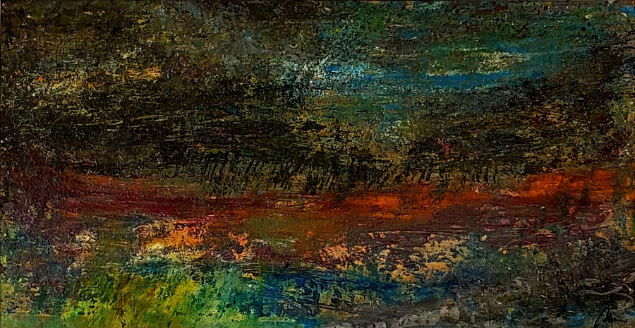 Nightfall Painting by David Hanner | Fine Art America