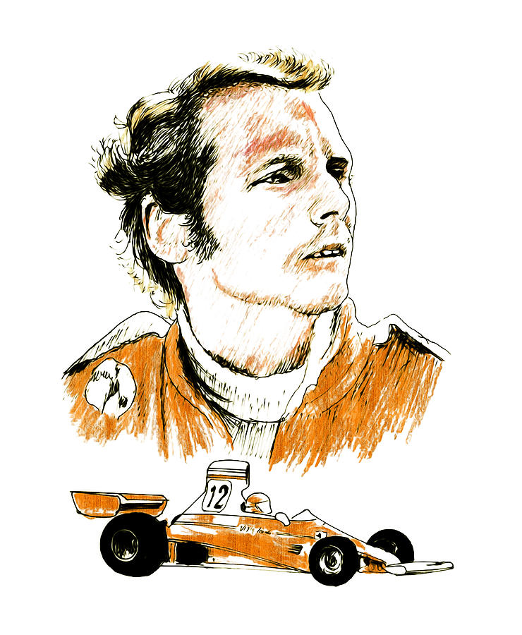 Niki Lauda Drawing Digital Art By Wyanet Anatasia Pixels