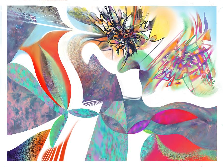 Nonobjective Polychrome 3 Digital Art by Thomas Griffard - Pixels