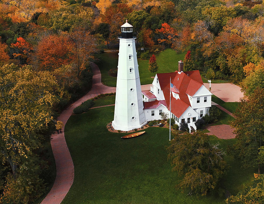 North Point Lighthouse Photograph by Steve Bell - Fine Art America
