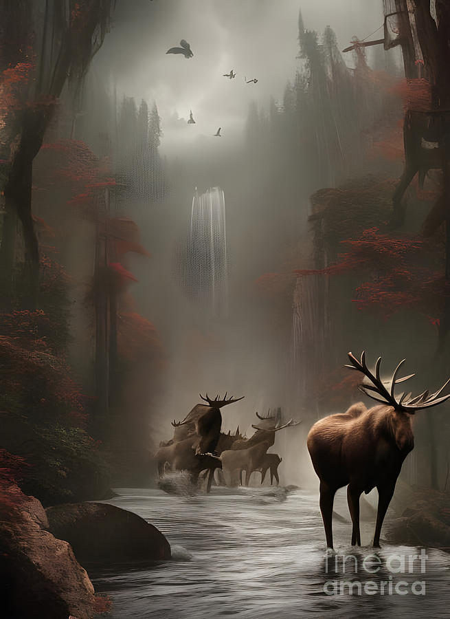 Northern wonders Digital Art by Sen Tinel - Fine Art America