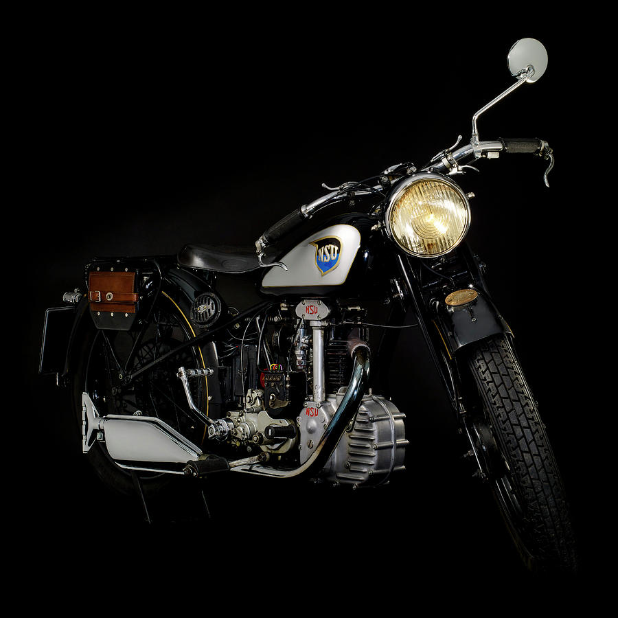 NSU OSL 201, 1937, offene Ventile, OHV, 8,5 PS Photograph by Reiner Schmitz - Fine Art America