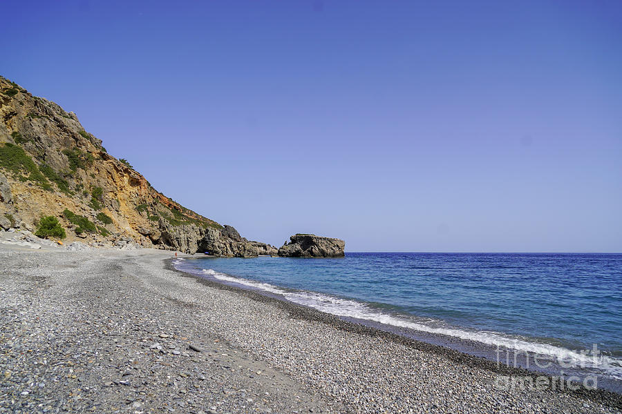 Nudist's beach in Crete, Greece v4 Photograph by Vladi Alon - Fine Art ...