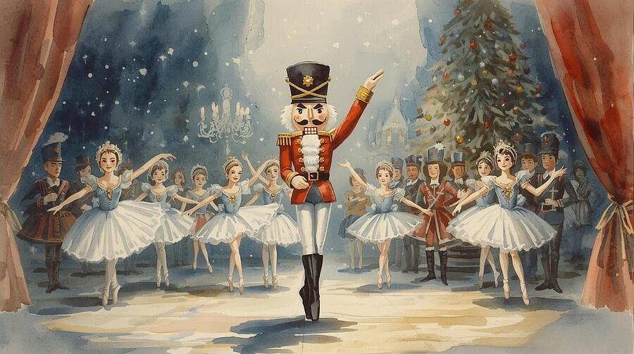 Nutcracker Ballet Performance Digital Art by Emmie Norfolk - Fine Art ...