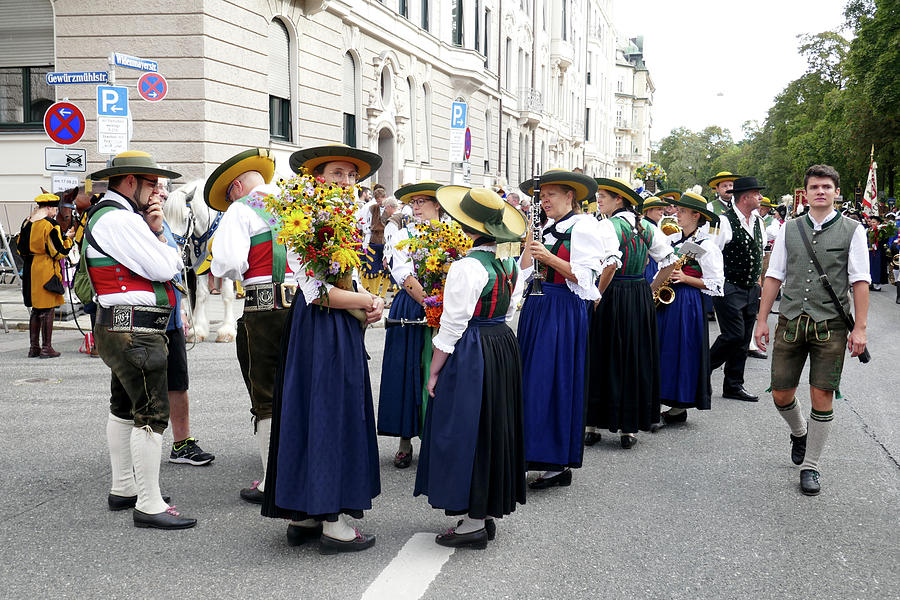 Octoberfest Lineup Photograph by Johanna Zettler - Fine Art America