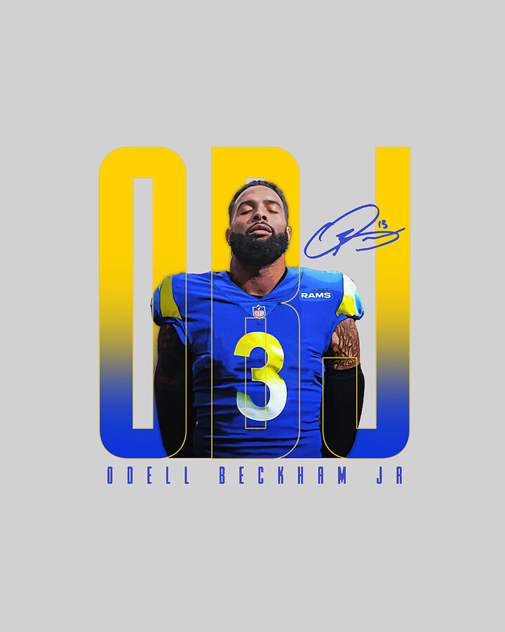 Odell Beckham Jr Drawing by Dipa Manullang - Fine Art America