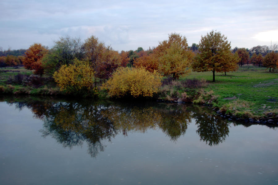 Oder River Reflections 1 Photograph by John Hughes - Fine Art America