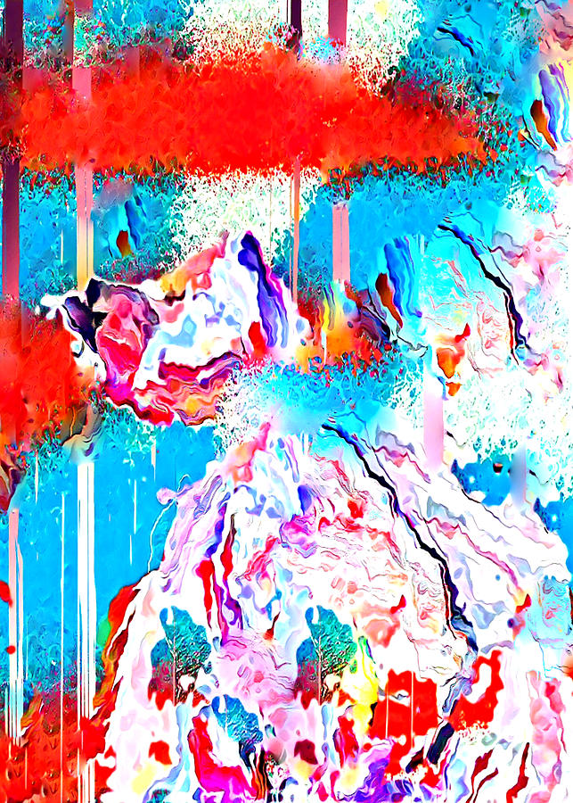 Off the grid graffiti abstract Digital Art by Silver Pixie - Fine Art ...