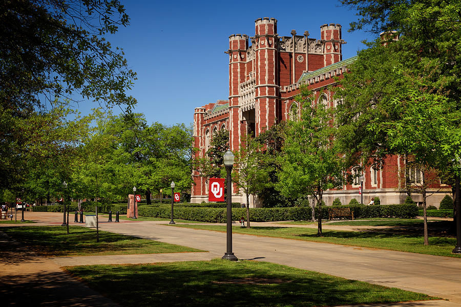 Oklahoma University Campus 5 Photograph by Ricky Barnard - Fine Art America