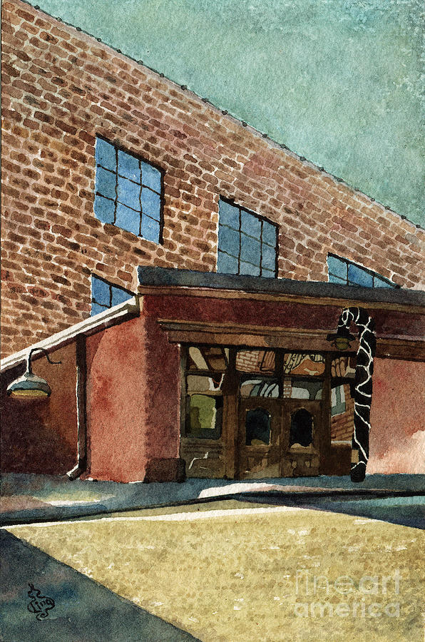 Old City Java Painting by Ling Lu - Fine Art America