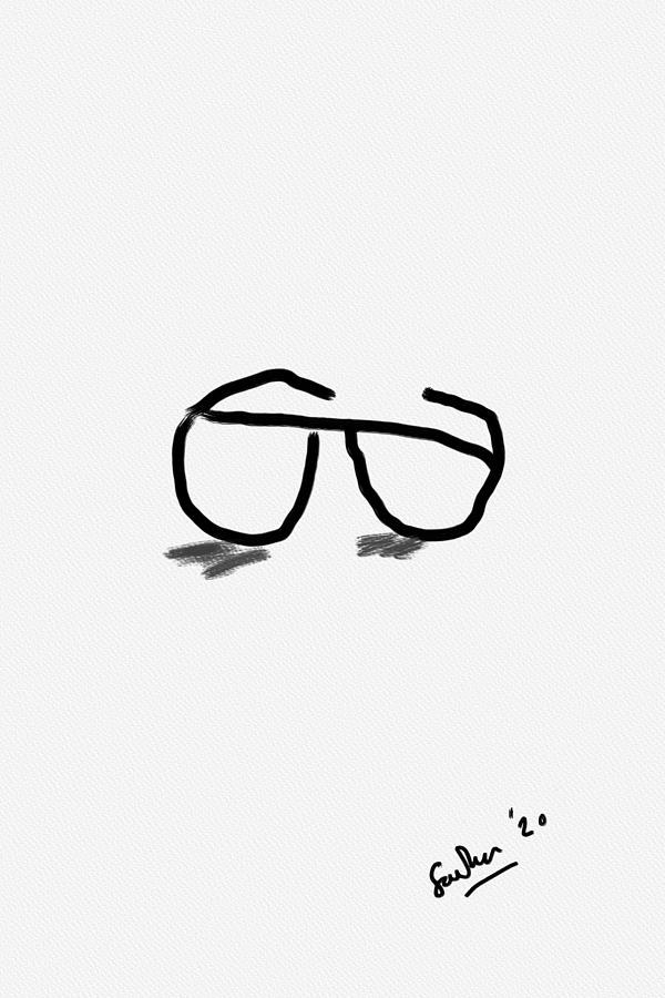 Old Eyeglasses Digital Art By Sanjeev Saikia Fine Art America